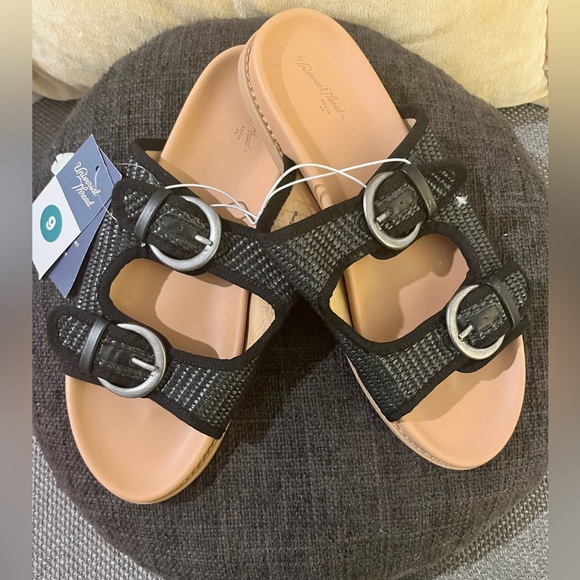 Universal Thread | Shoes | Universal Thread Blackhoney Sandal For Woman ...